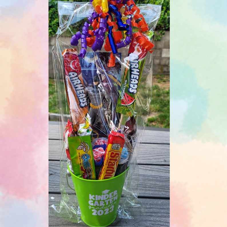 Kindergarten Pre-k Graduation Candy Bucket - Etsy
