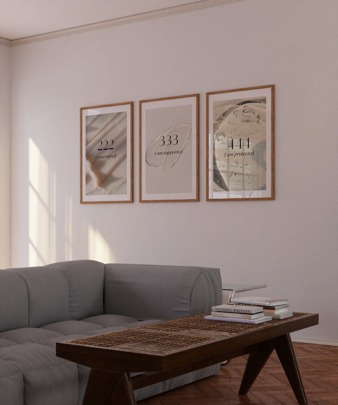 Angel Number, Gallery Wall Set Framed, Angel Number Poster - Etsy