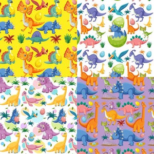 Printable Dinosaur-themed Alphabet Letters & Numbers for Party ...