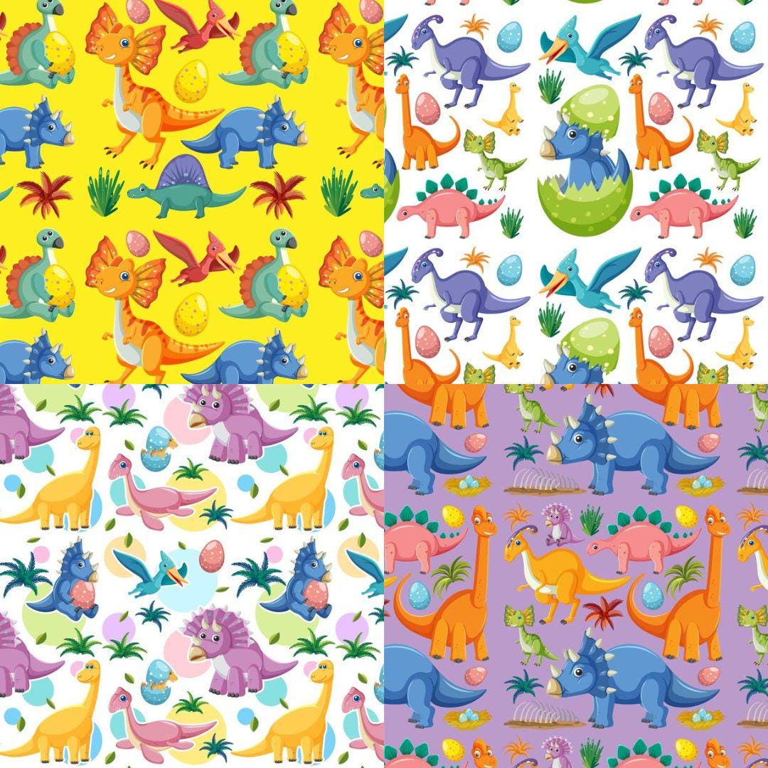 Printable Dinosaur-themed Alphabet Letters & Numbers for Party ...