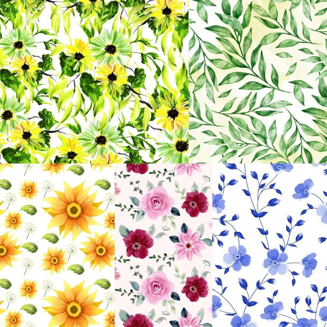 Printable Flowers Themed Alphabet Letters & Numbers for Party ...