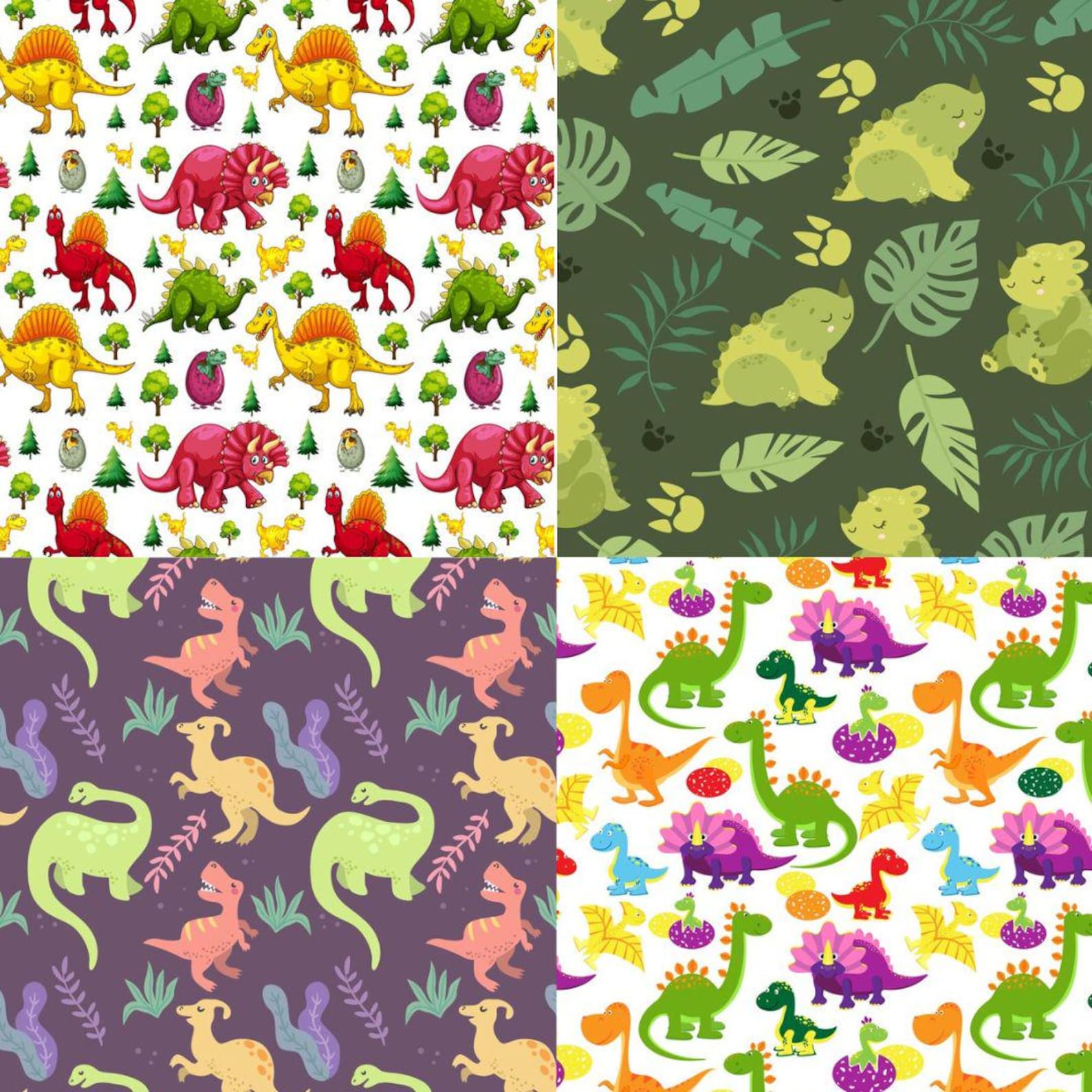 Printable Dinosaur-themed Alphabet Letters & Numbers for Party ...