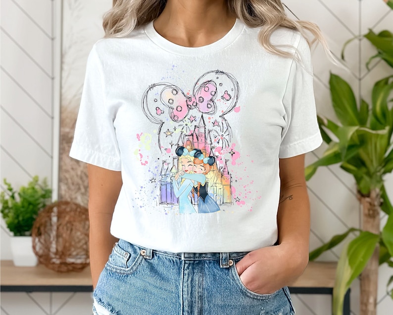 Disney Princess Elsa T-shirt, Frozen Elsa Anna Shirt, Disney Princess ...