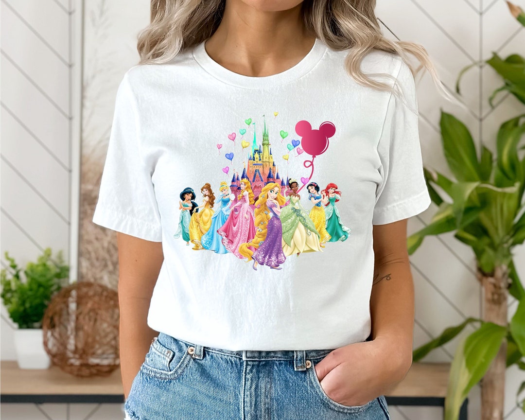 Disney Princess Shirt, Disney Castle, Princess Gift, Disney Girl Trip ...