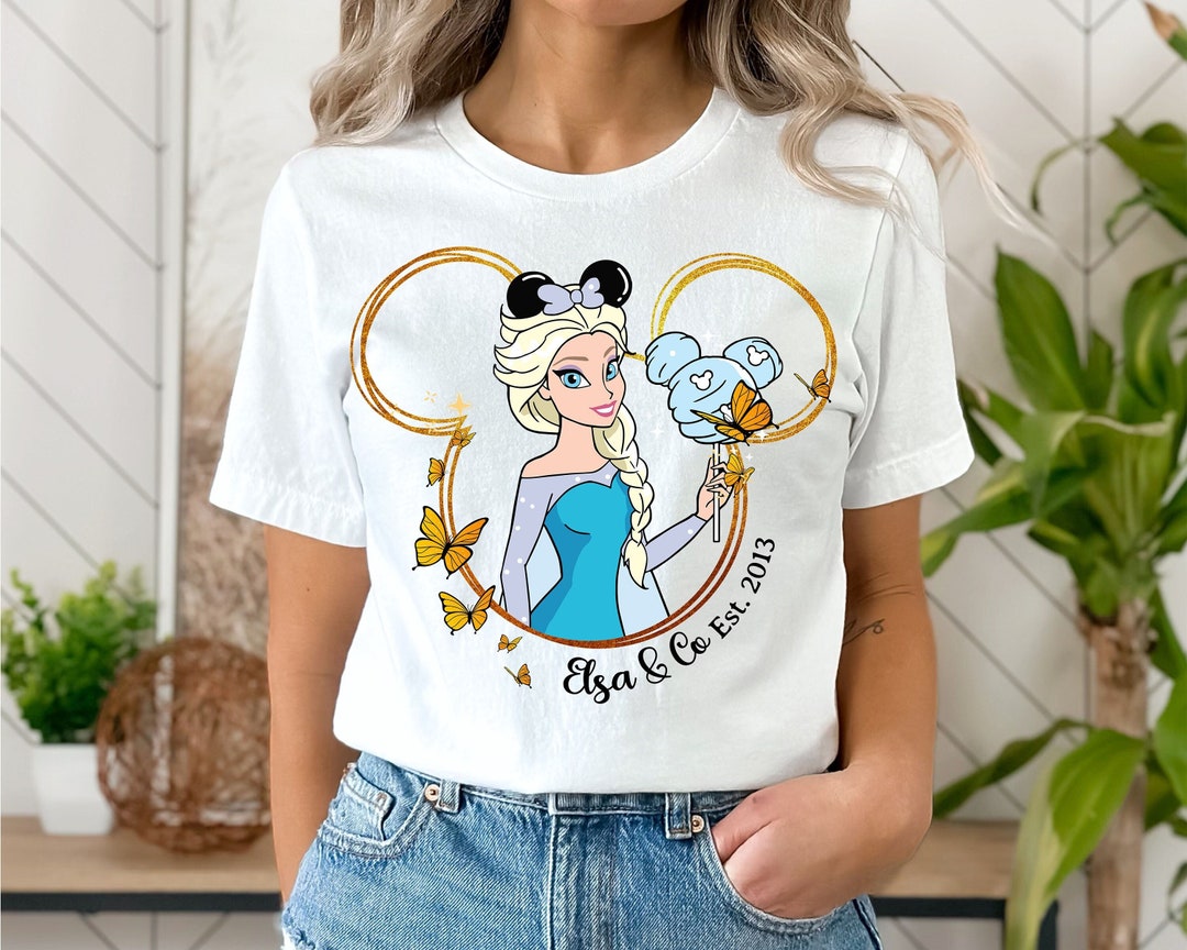 Princess Elsa Shirt, Disney Frozen T-shirt, Frozen Elsa and Co Tee ...