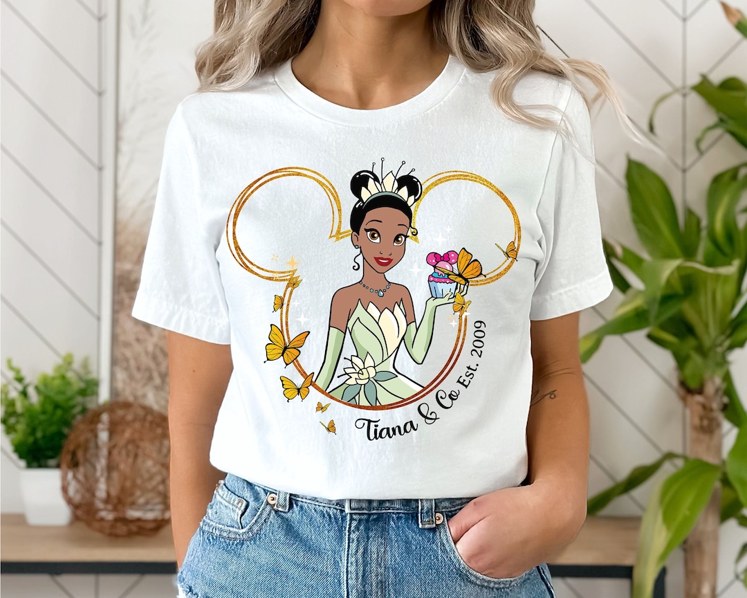 Tiana Disney Shirt, Tiana and Co T-shirt, Tiana Princess Shirt, Cute ...