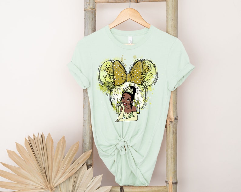 Tiana Disney Shirt, Tiana Watercolor T-shirt, Tiana Princess Shirt ...