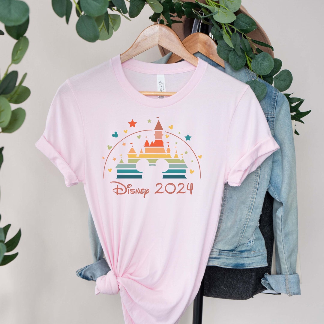 Disney Castle 2024 Shirts, Disney Family Matching T-shirt, Custom ...