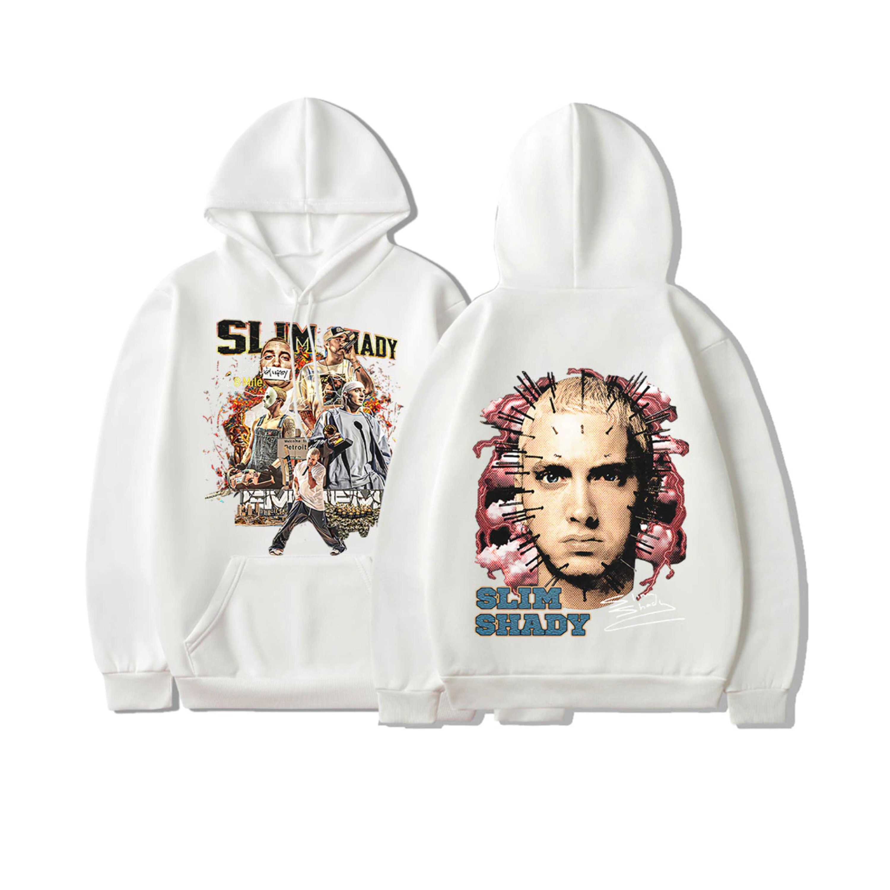 Eminem Rapper Hoodie Eminem Slim Shady Hoodies Designed & Sold By ...