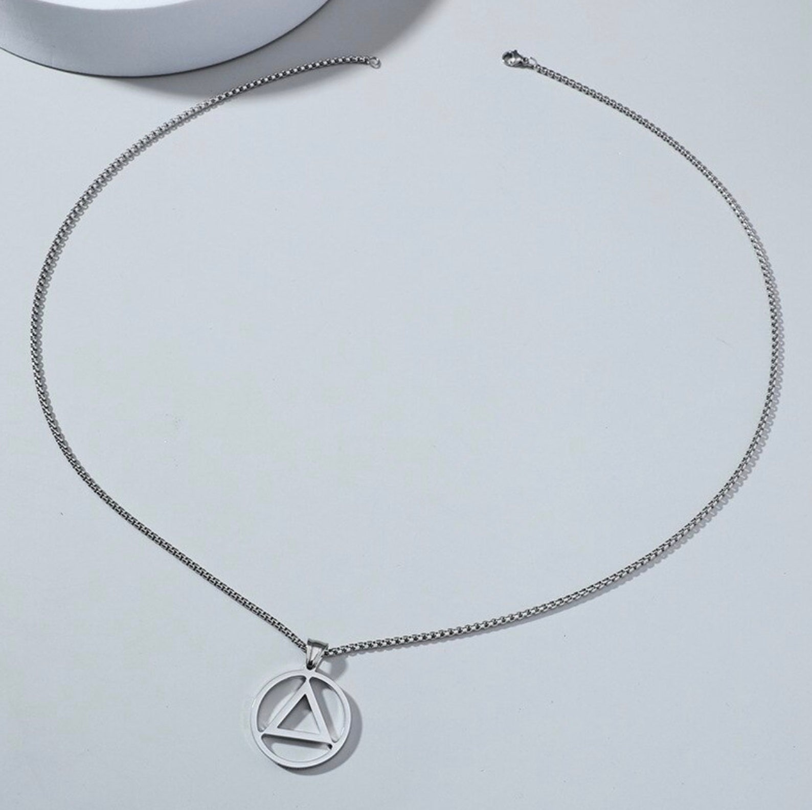 Silver Eminem Necklace Slim Shady Eminem Necklace Pendant Chain ...