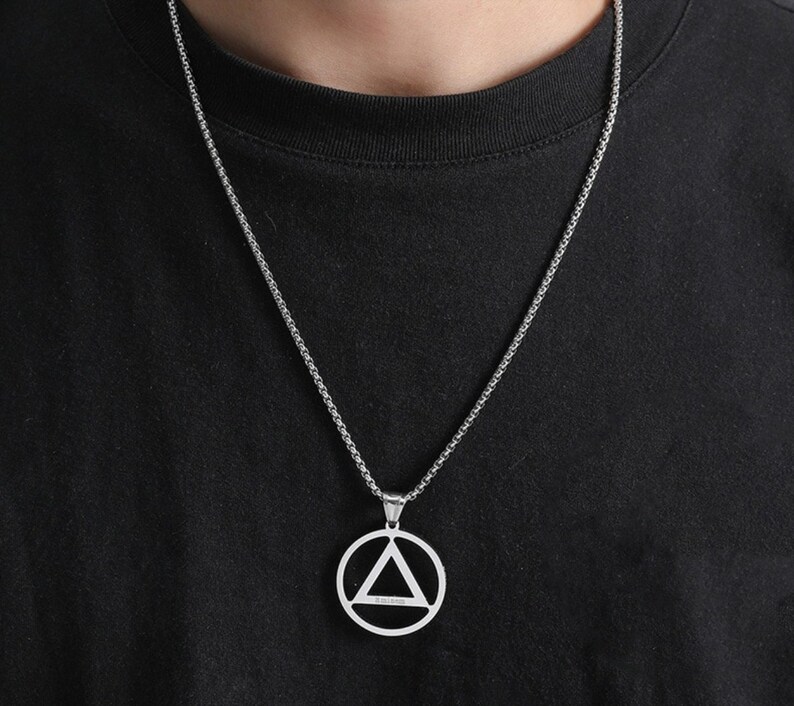 Silver Eminem Necklace Slim Shady Eminem Necklace Pendant Chain ...