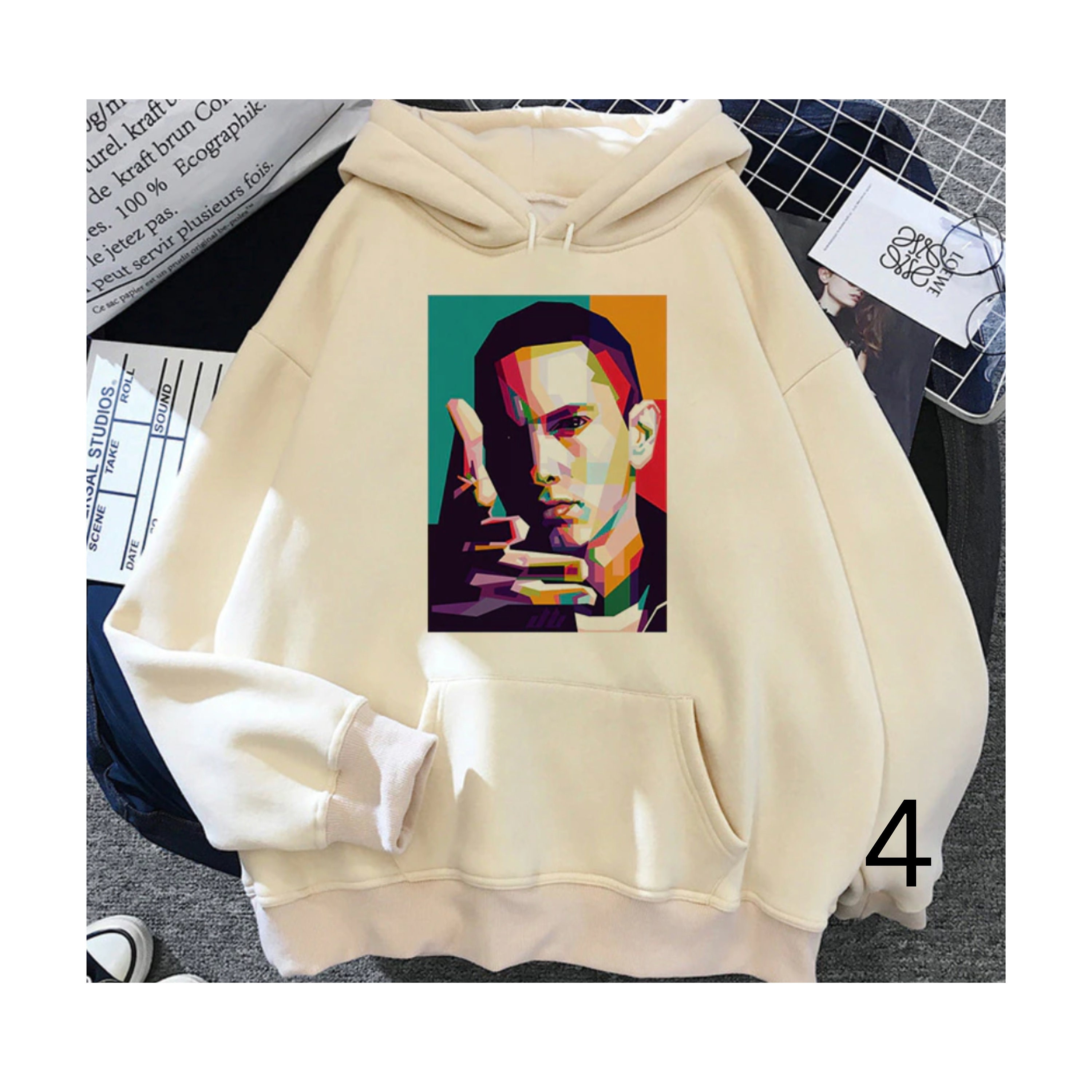 Eminem Rapper Hoodie Eminem Slim Shady Hoodies Designed & Sold By Eric ...
