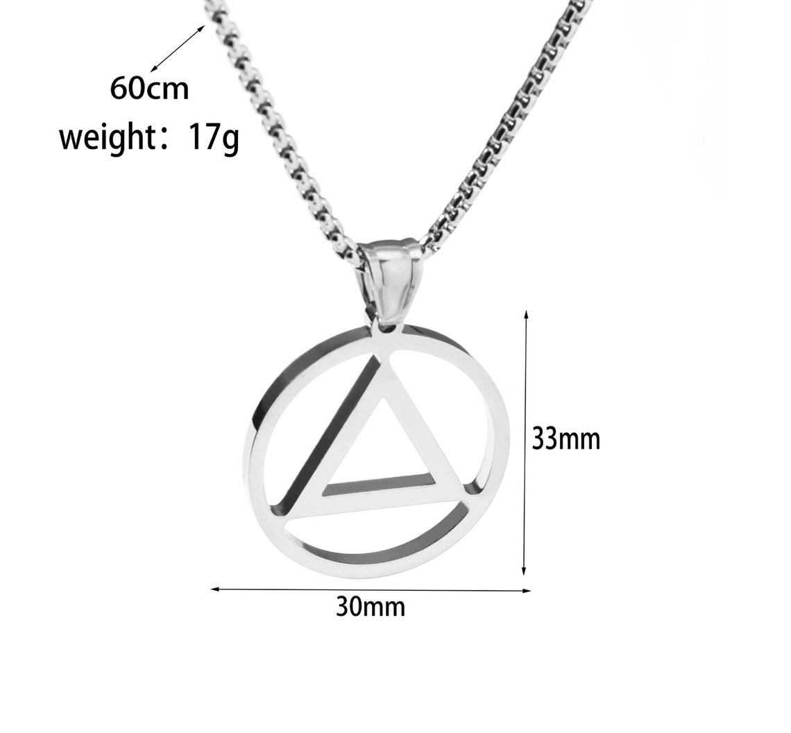 Silver Eminem Necklace Slim Shady Eminem Necklace Pendant Chain ...