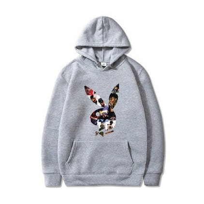 Playboy Carti Bad Rabbit Hoodie Playboy, Bad Bunny Hoodies Playboy sold ...