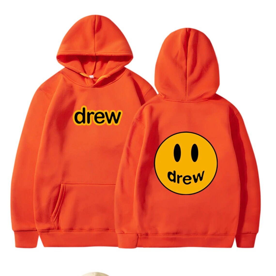 Justin Bieber Inspired Drew House Hoodie Men Women Pullover Simely Face ...