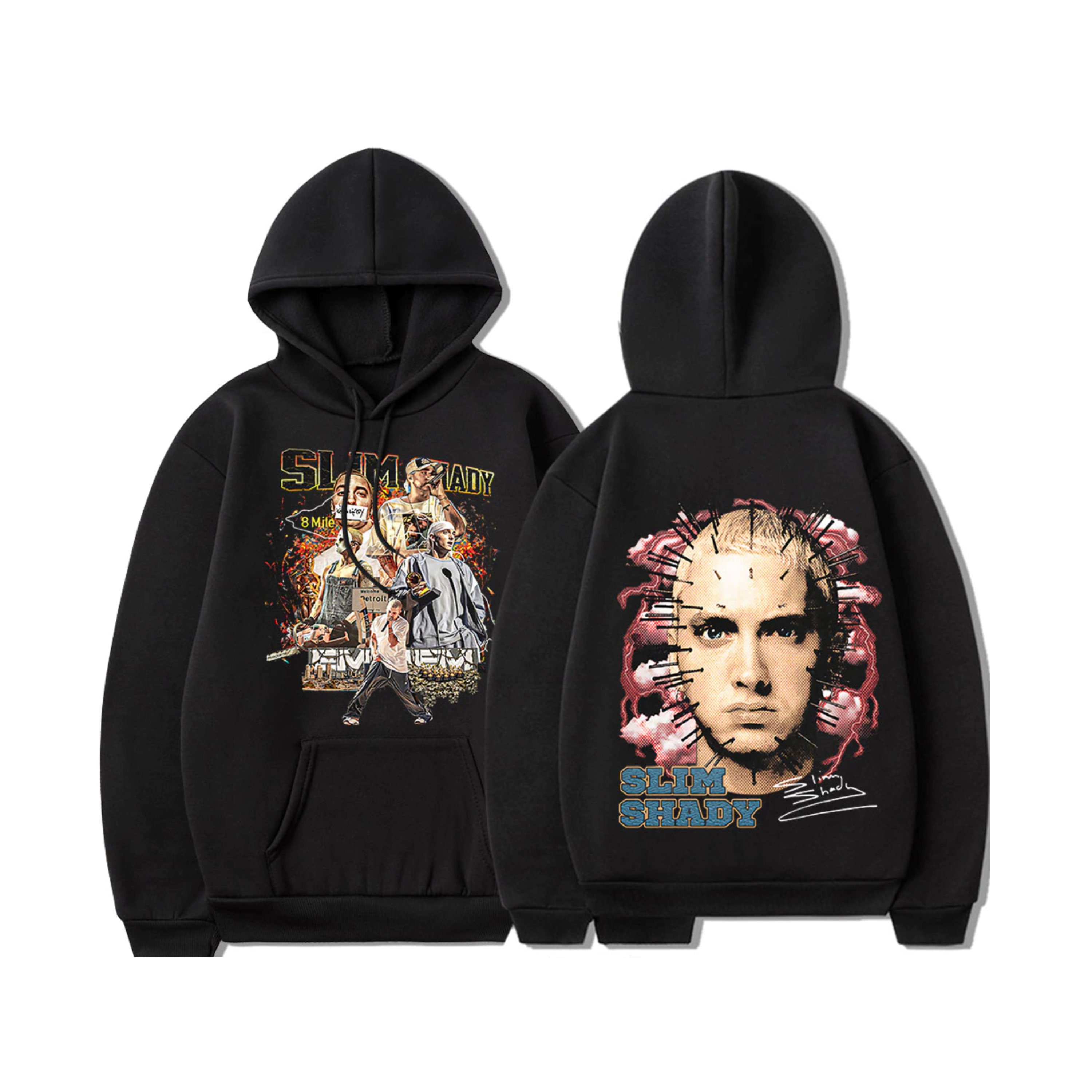 Eminem Rapper Hoodie Eminem Slim Shady Hoodies sold by Brian O'leary ...