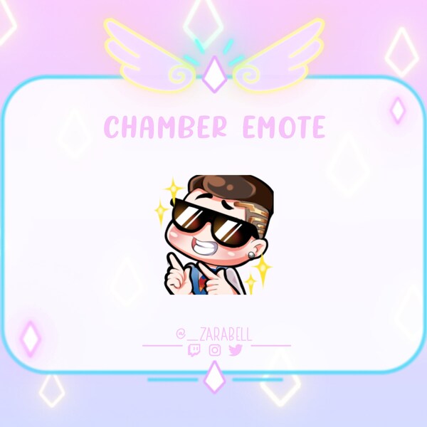 Valorant Chamber Twitch - Etsy