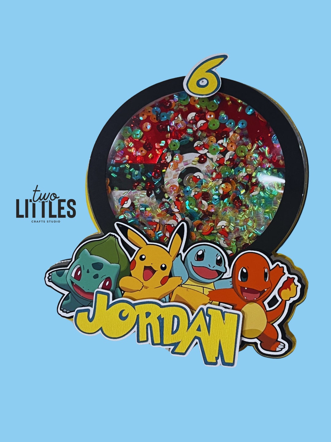 POKEMON Cake Topper, Cake Decoration, Pokemon Cake, Pokemon Party - Etsy
