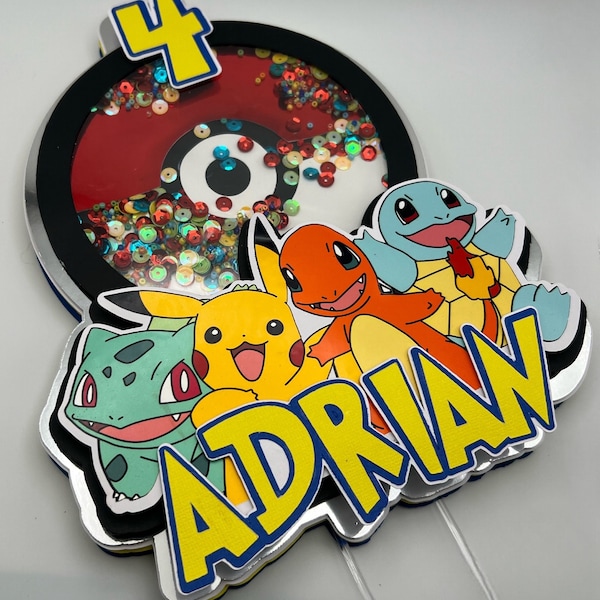 Pikachu Cake Topper - Etsy