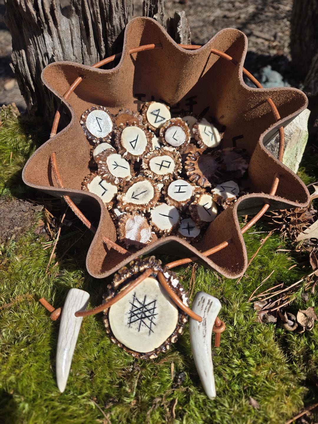 Elder Futhark Rune Casting Set - Etsy