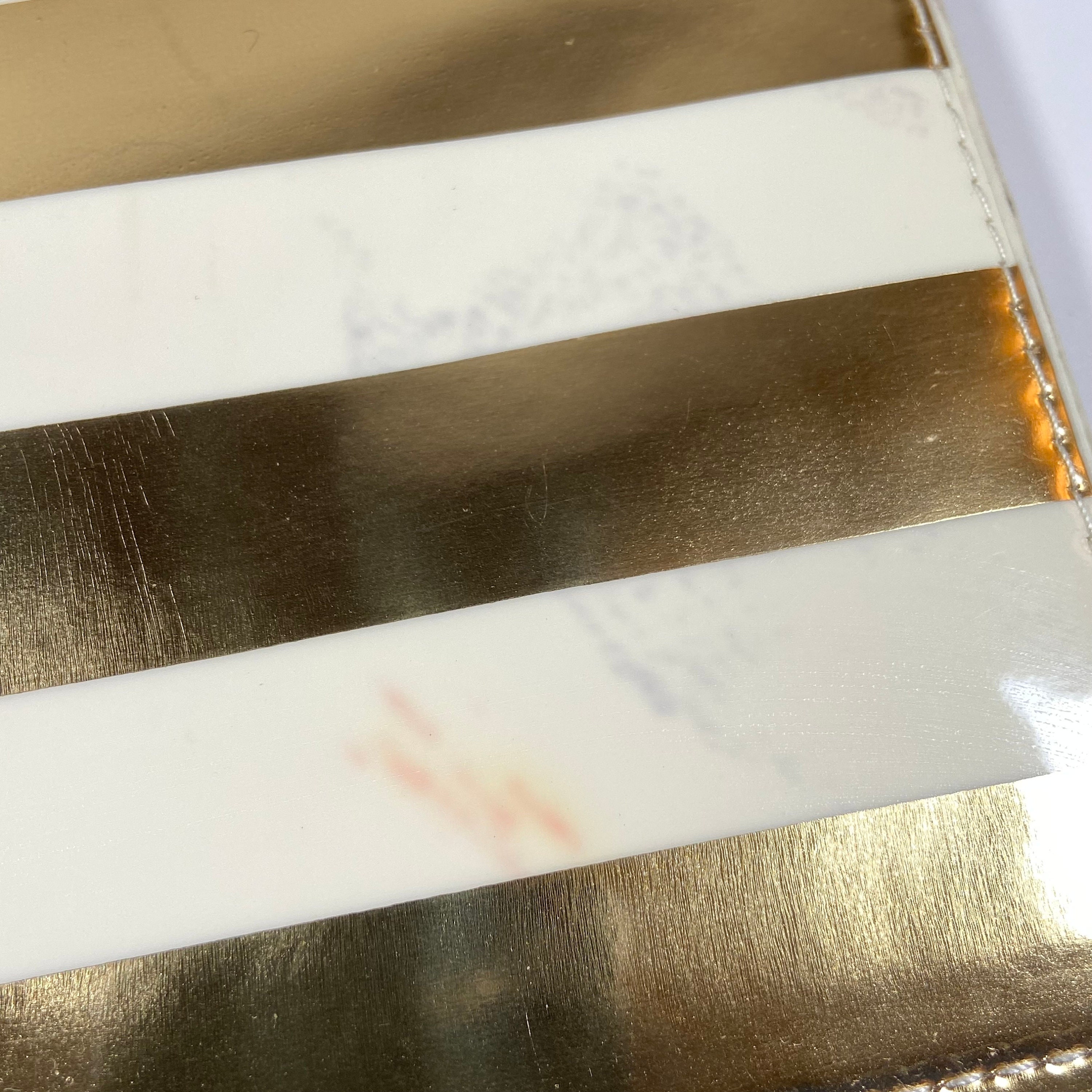 Genuine Vintage Kate Spade White & Gold Wallet - Etsy
