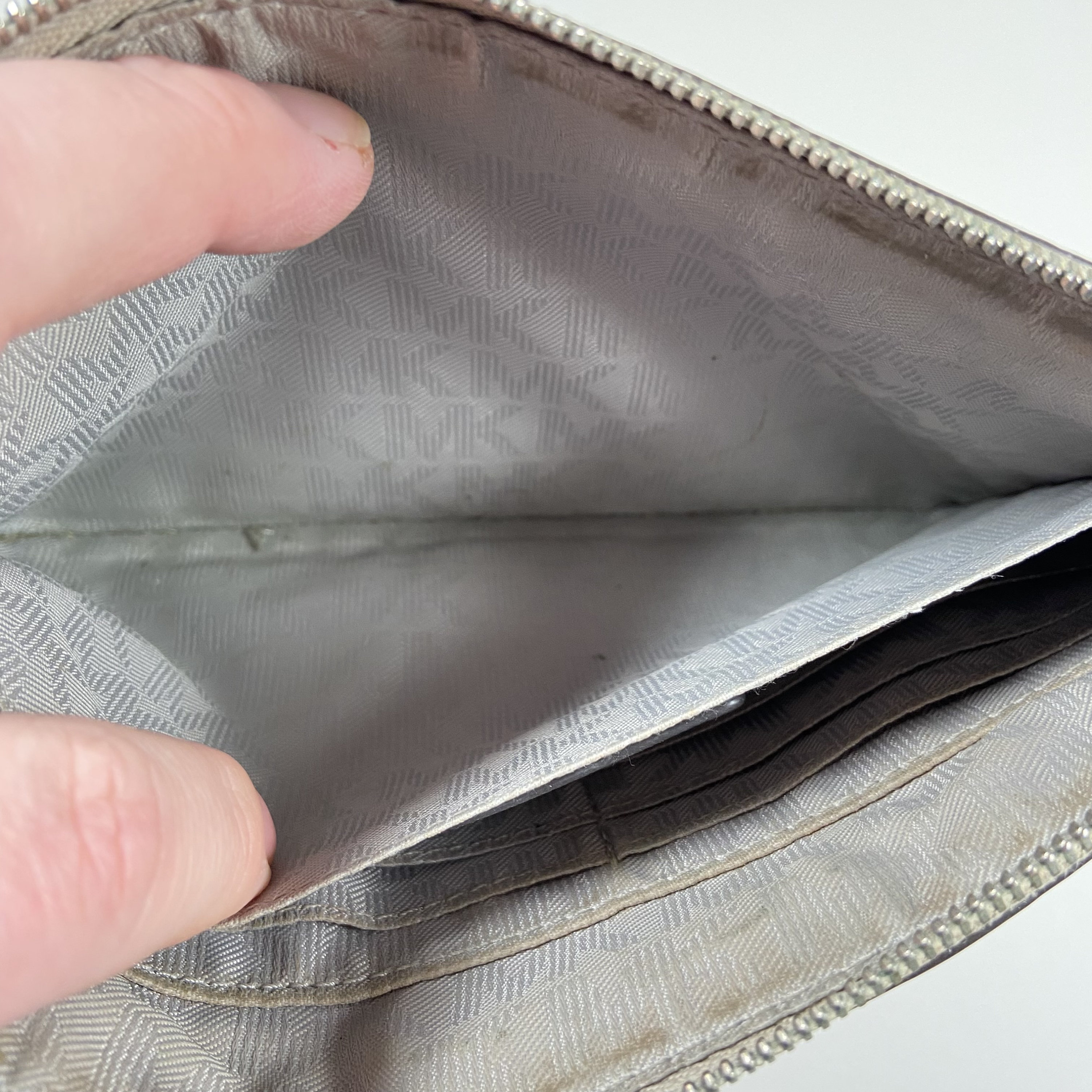 Genuine Vintage Michael Kors Gray Mesh Wallet - Etsy