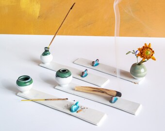 Handmade Ceramic Incense Holder - Etsy