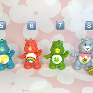 Vintage Kenner Care Bears 80’s-choose Your Favorite- Poseables PVC - Etsy