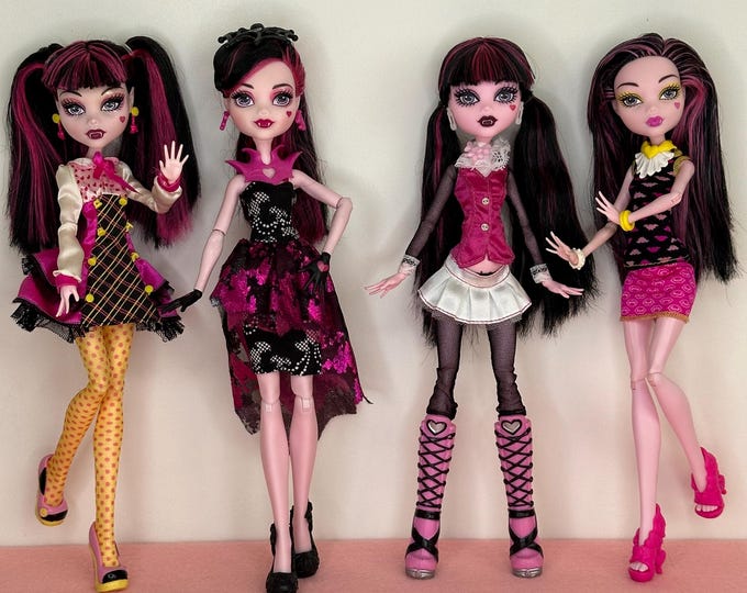 Monster High Draculaura First Wave 1 Basic Original Doll Mattel 2009/ ...