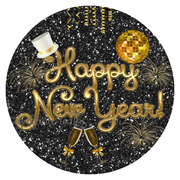 New Year Sign - Etsy