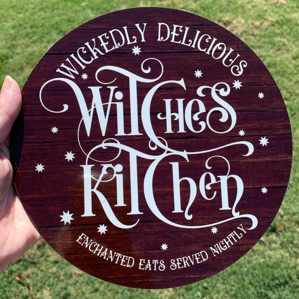 Kitchen Witch Sign - Etsy