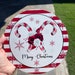 Candy Cane Sign, Metal Wreath Sign, Christmas Sign for Wreaths, Old ...
