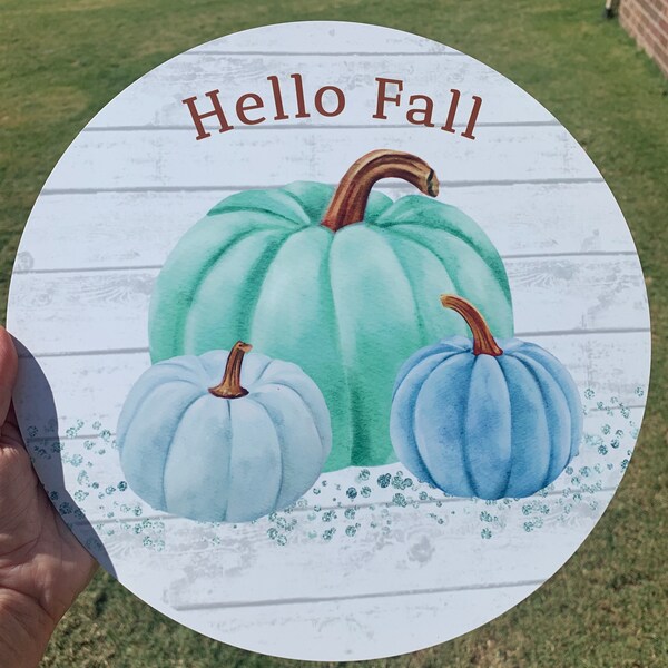 Turquoise Pumpkin - Etsy