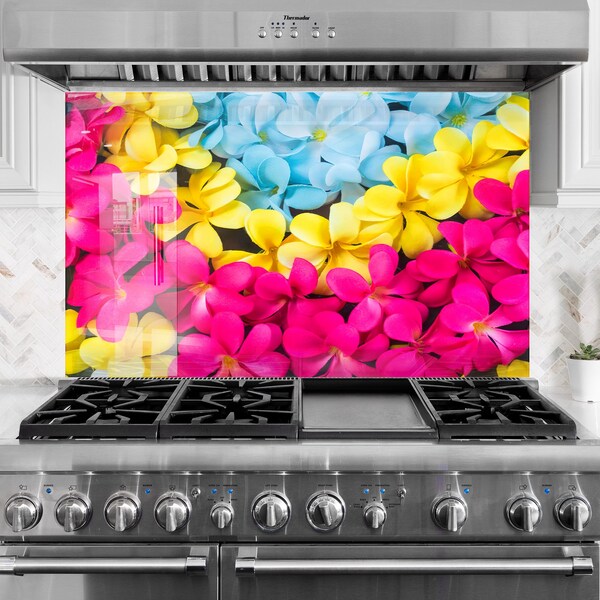 Floral Splashback - Etsy