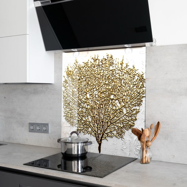 Kitchen Glass Panel - Etsy