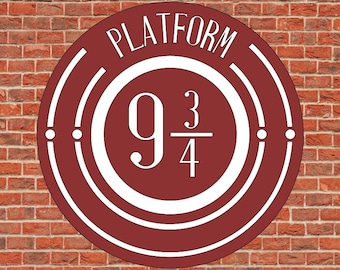 Platform 9 3 4 png - Etsy Nederland