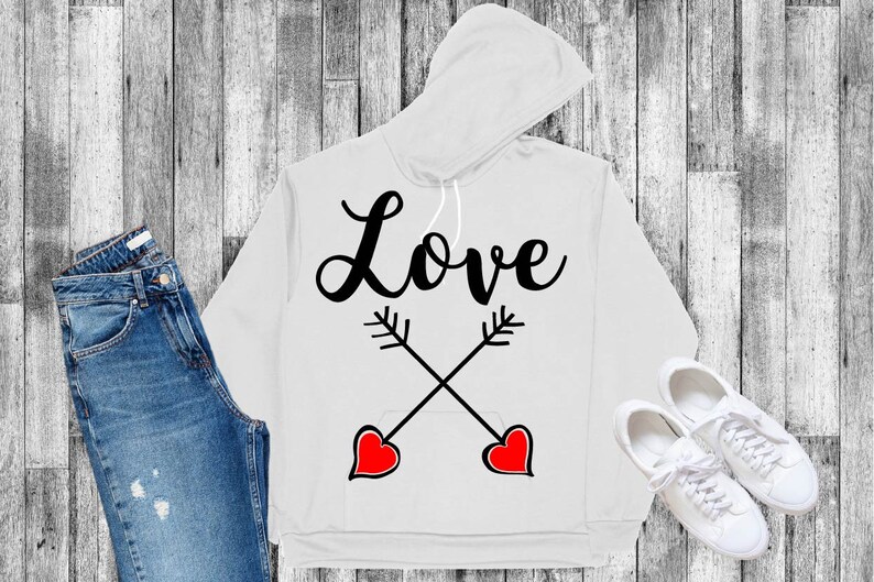 Love Arrows Svg Dxf Pdf Png - Etsy