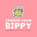 Bippy Sticker (waterproof Vinyl) - Etsy