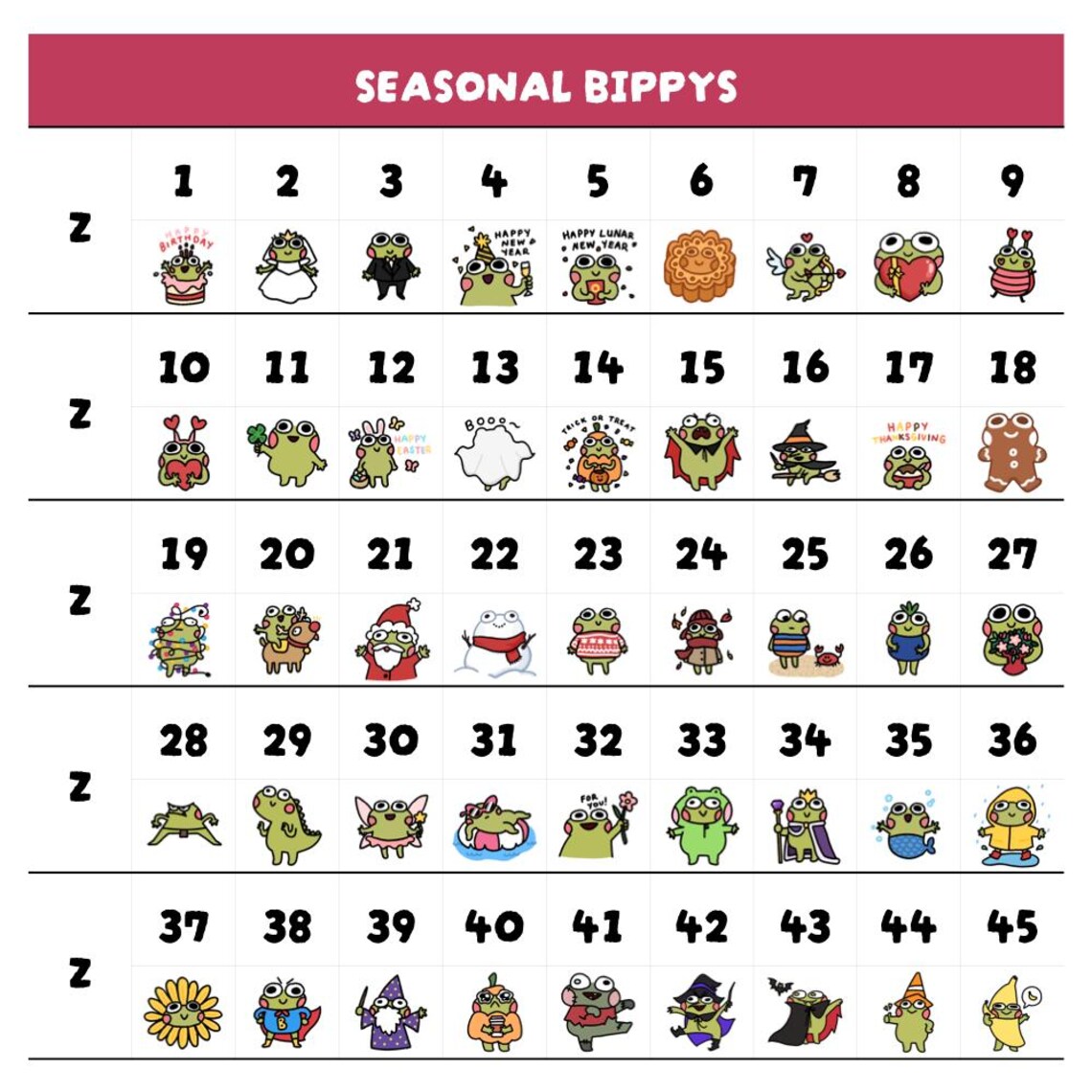 Bippy Sticker (waterproof Vinyl) - Etsy