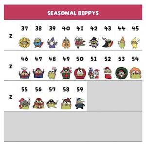 Bippy Sticker (waterproof Matte) - Etsy
