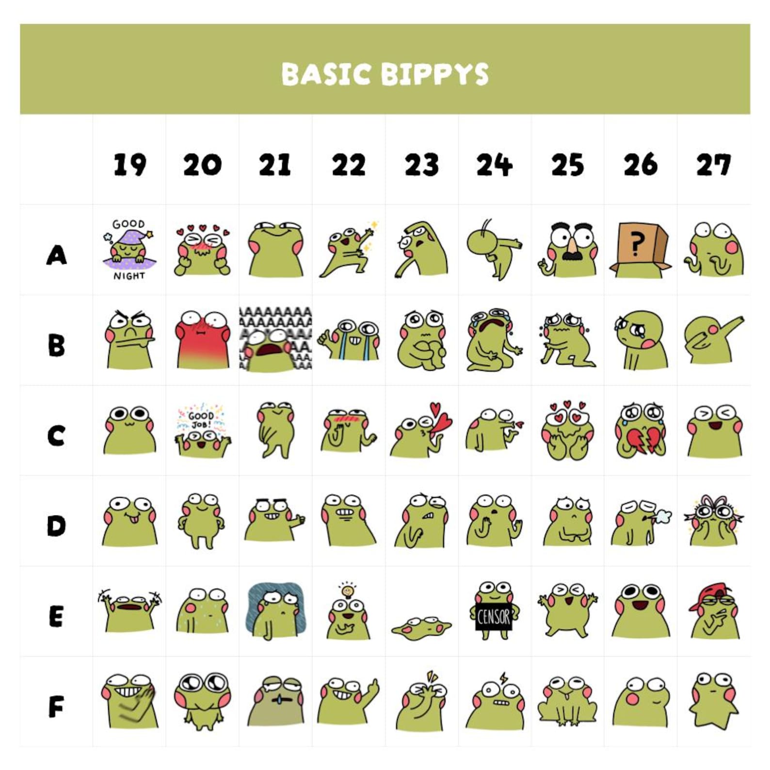 Bippy Sticker (waterproof Matte) - Etsy