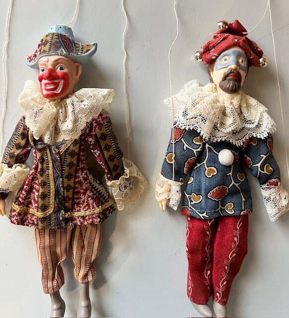 1970s 5 Marionette Puppetsadvertising Serentil - Etsy