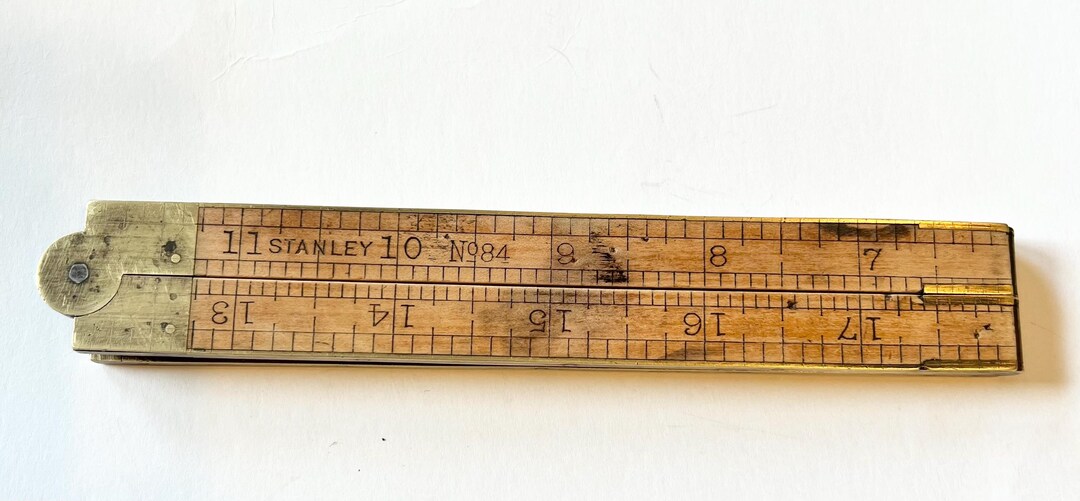 24 Inch Stanley Folding Ruler No. 84 - Etsy