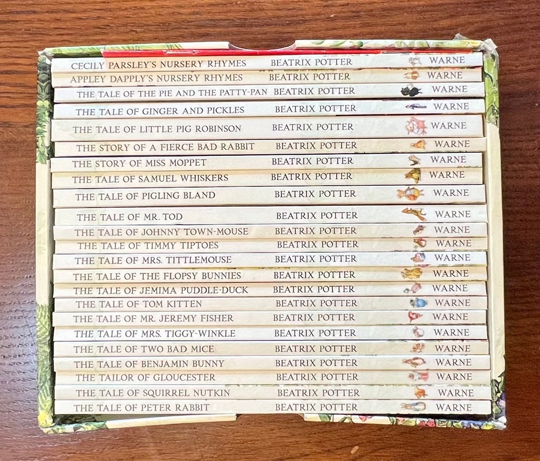 The Complete Peter Rabbit Library - Etsy