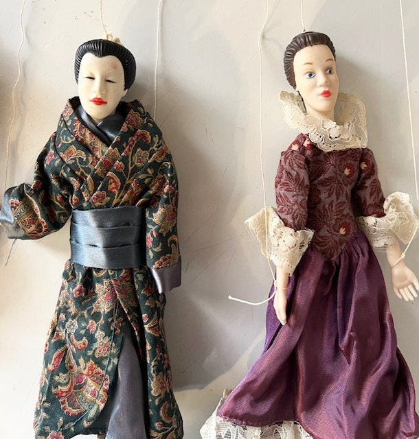 1970s 5 Marionette Puppetsadvertising Serentil - Etsy