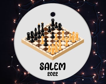 Checkmate Chess Ornament Chess Christmas Chess Gift - Etsy