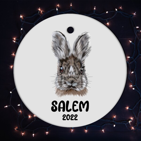 Rabbit Ornament - Etsy