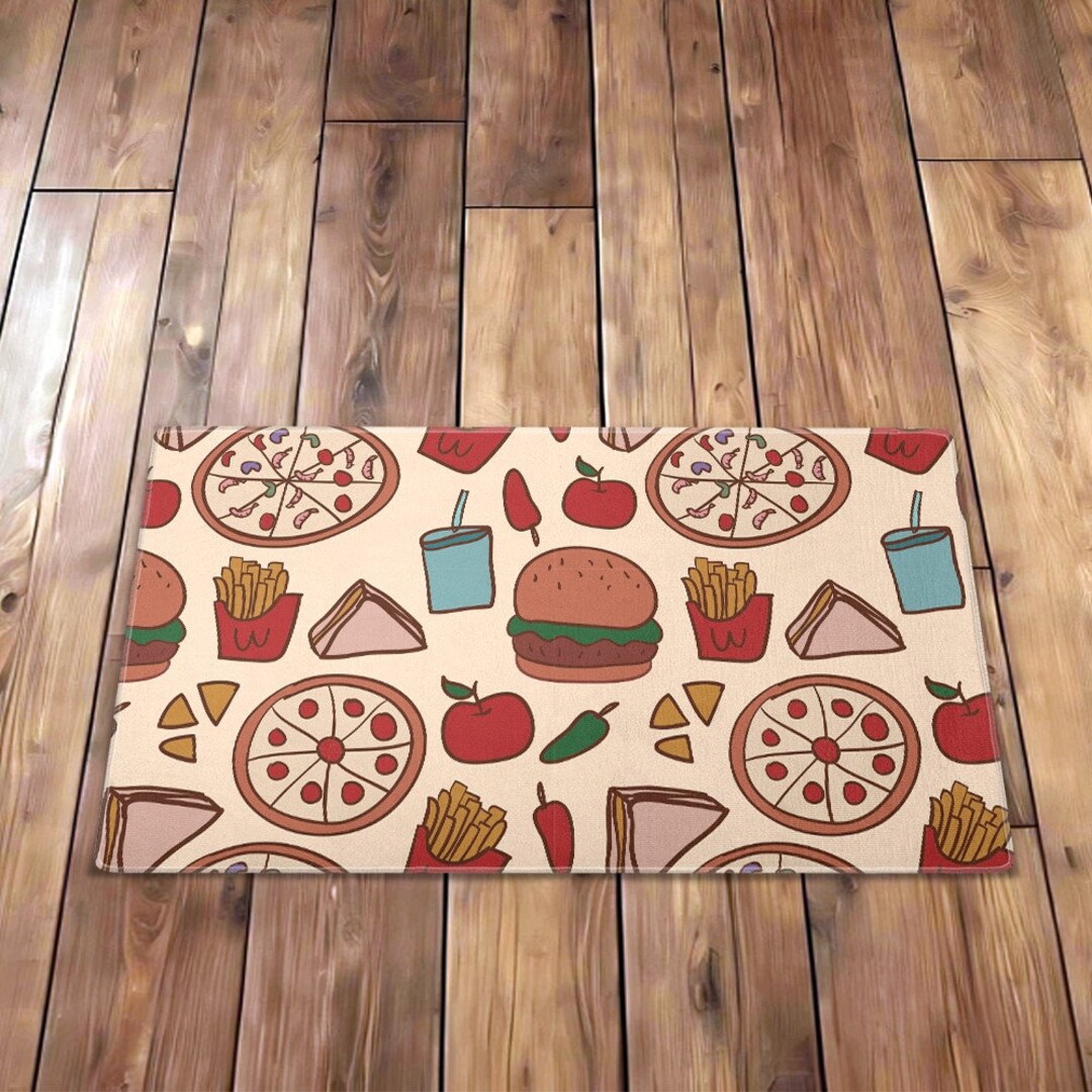 Pizza Doormat, Pizza Gift, Pizza Door Mat, Pizza Welcom Mat, Pizza ...