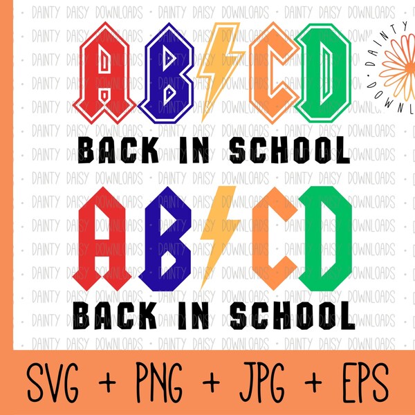 Abcd Learning Rocks Svg - Etsy