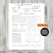 Editable Printable Apparel Order Form Bundle, T-shirt Invoices ...